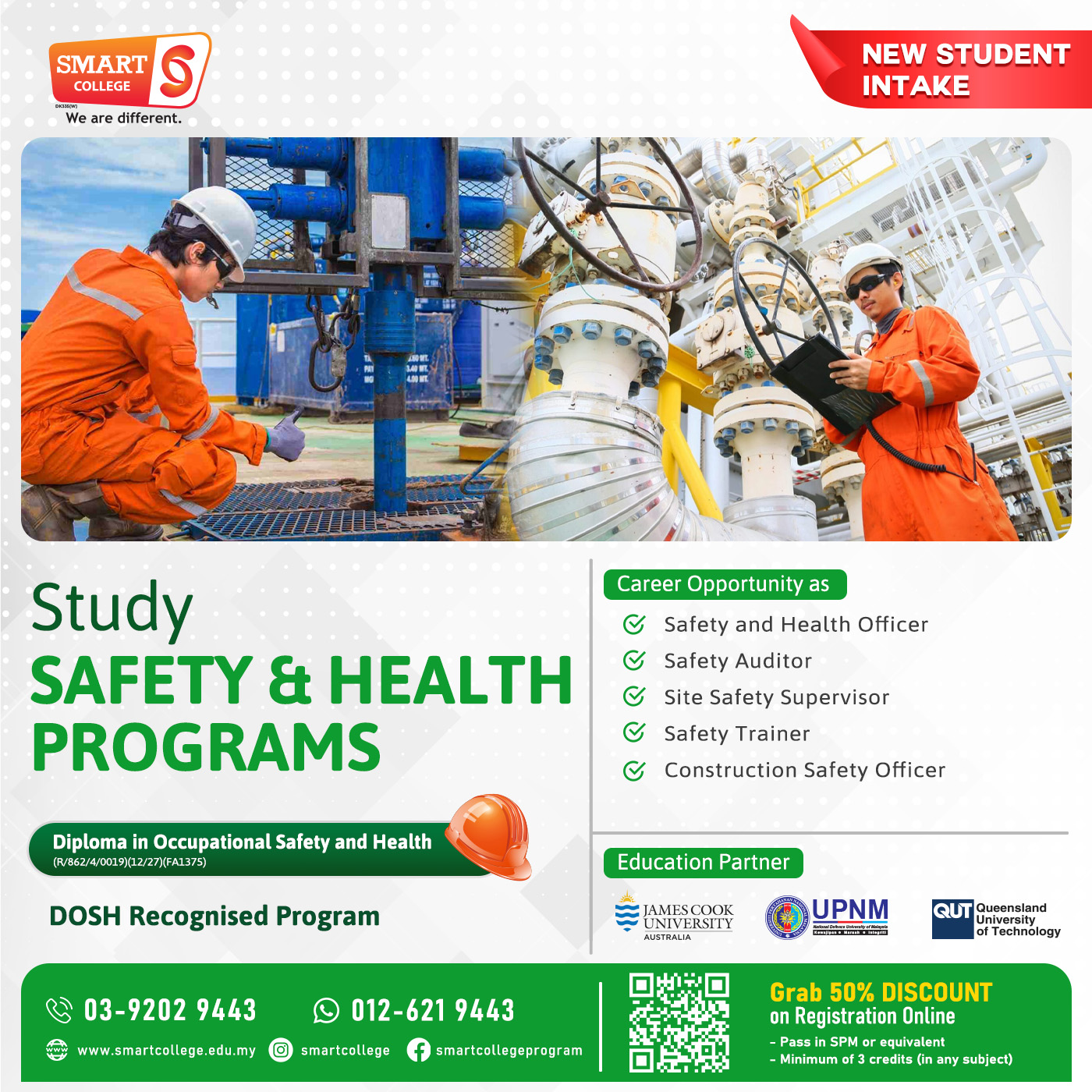 SMART College | Diploma In Occupational Safety And Health 3